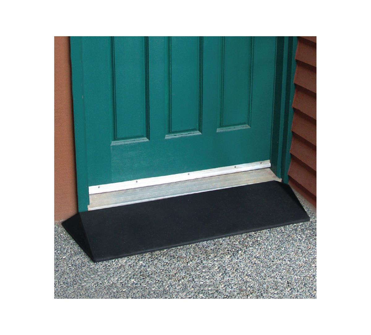 EZ-ACCESS Rubber Threshold Wheelchair Ramp with Beveled Sides | Medline