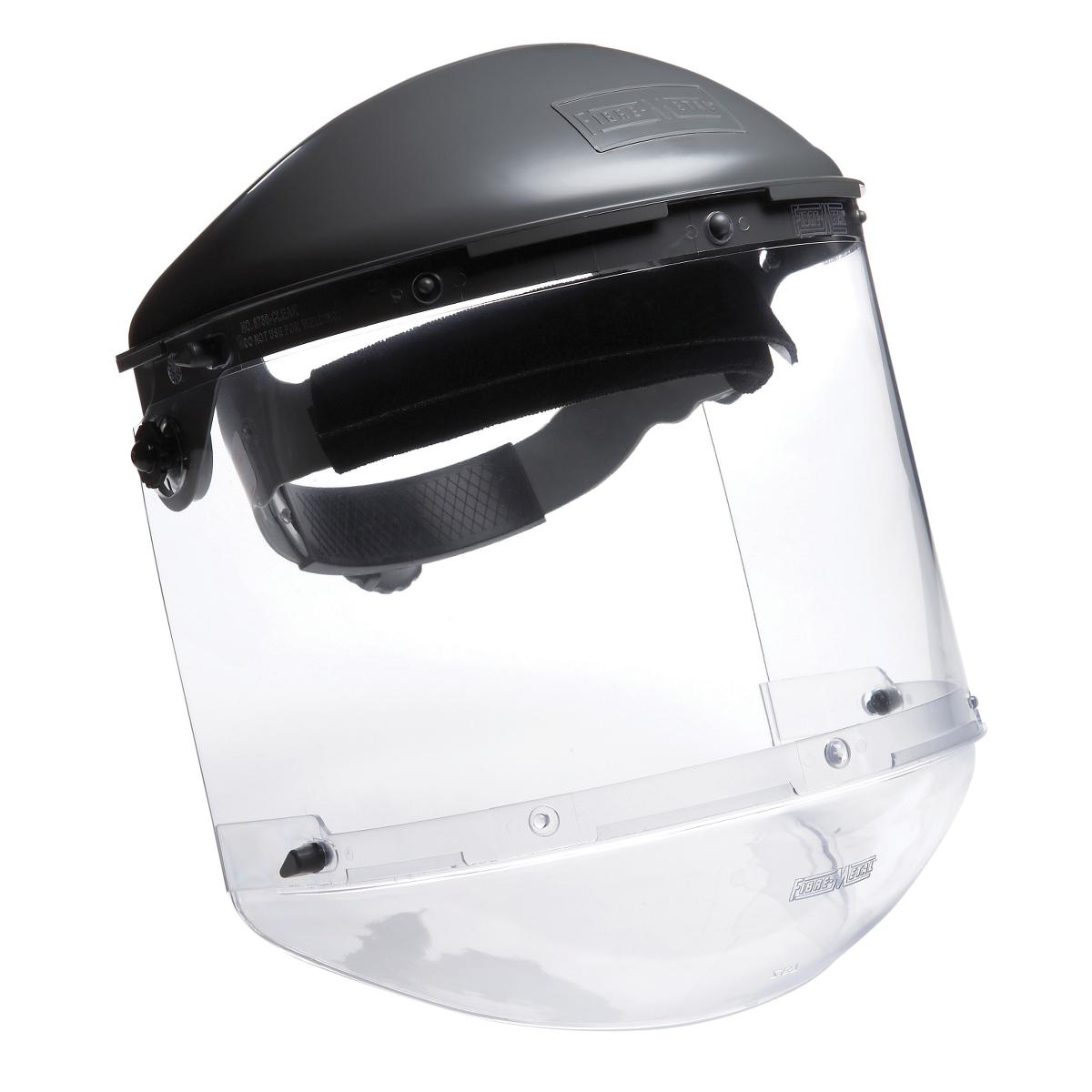 Dual-Crown Face Shields with Clear Visor and Chin Protection | Medline