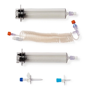 Namic Coiled Low-Pressure Tubing with Check Valve | Medline Industries ...