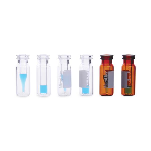 Wheaton Glass Snap-Cap Vials with Inserts | Medline