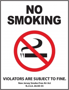 New Jersey No Smoking Signs | Medline Industries, Inc.