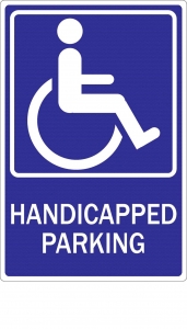 Handicapped Parking Signs | Medline Industries, Inc.